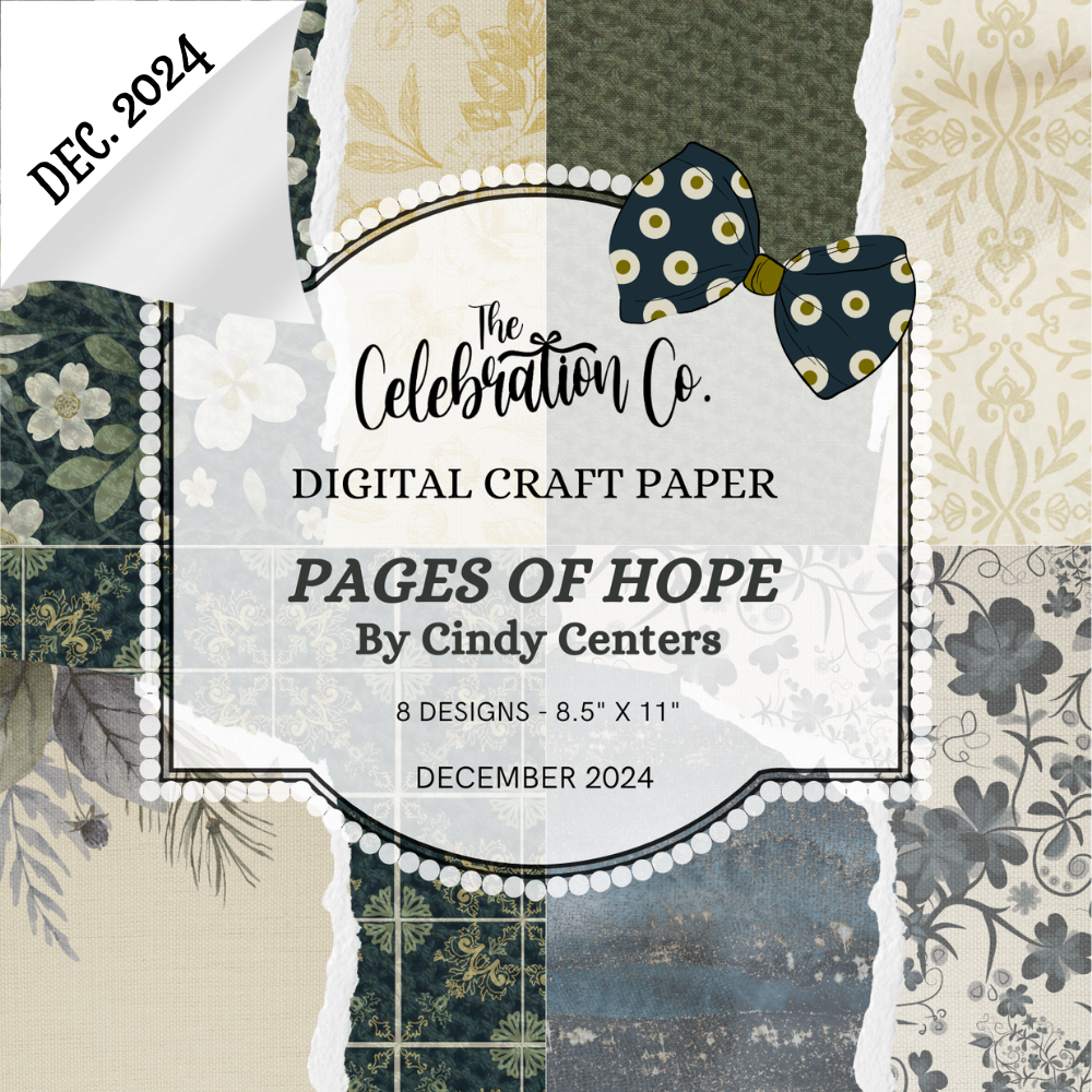 Pages of Hope - Digital Download - Craft Paper Set – The Celebration Co.
