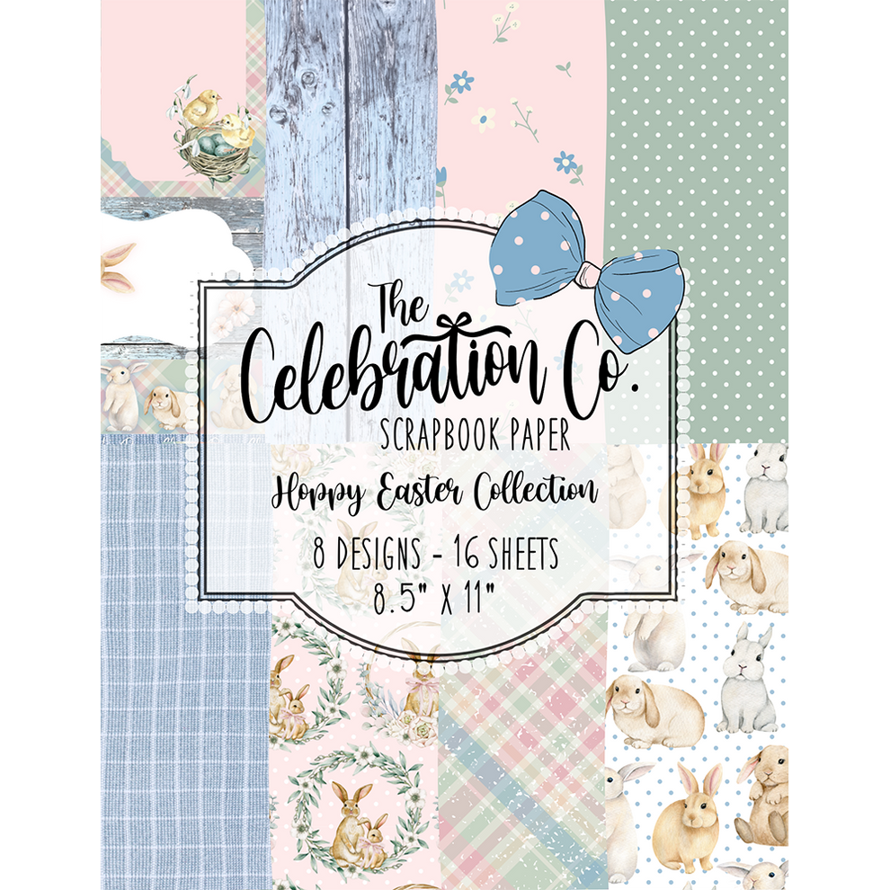 Hoppy Easter - Digital Download - Craft Paper Package – The Celebration Co.