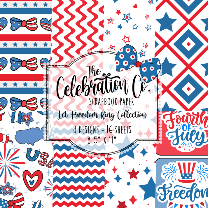 Let Freedom Ring - Digital Download - Craft Paper Package – The ...